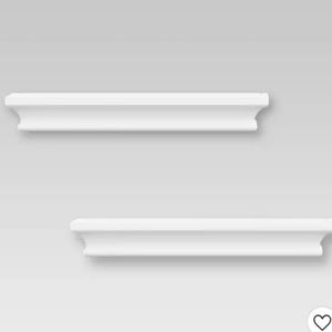 Threshold | Storage & Organization | 2pc Traditional Wall Shelf Set ...